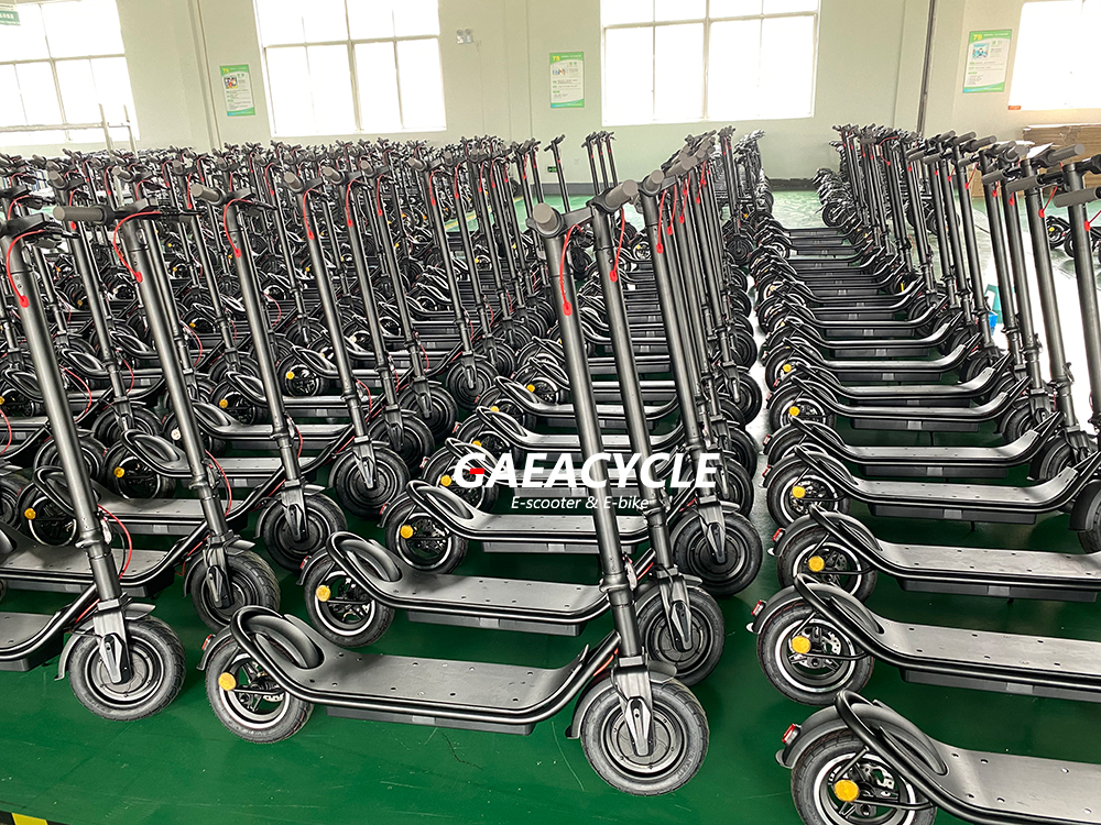 EU Warehouse Stock Electric Scooter 36v 350w 10inch Tire Kick Foldable ...