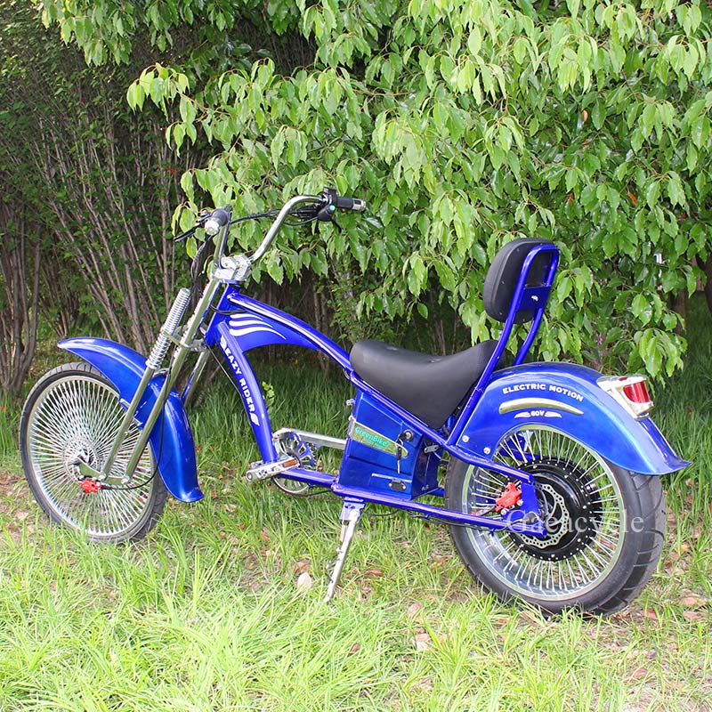 48 750 watts Chopper Electric Bicycle Fat Tire Ebike with Pedal Assist ...